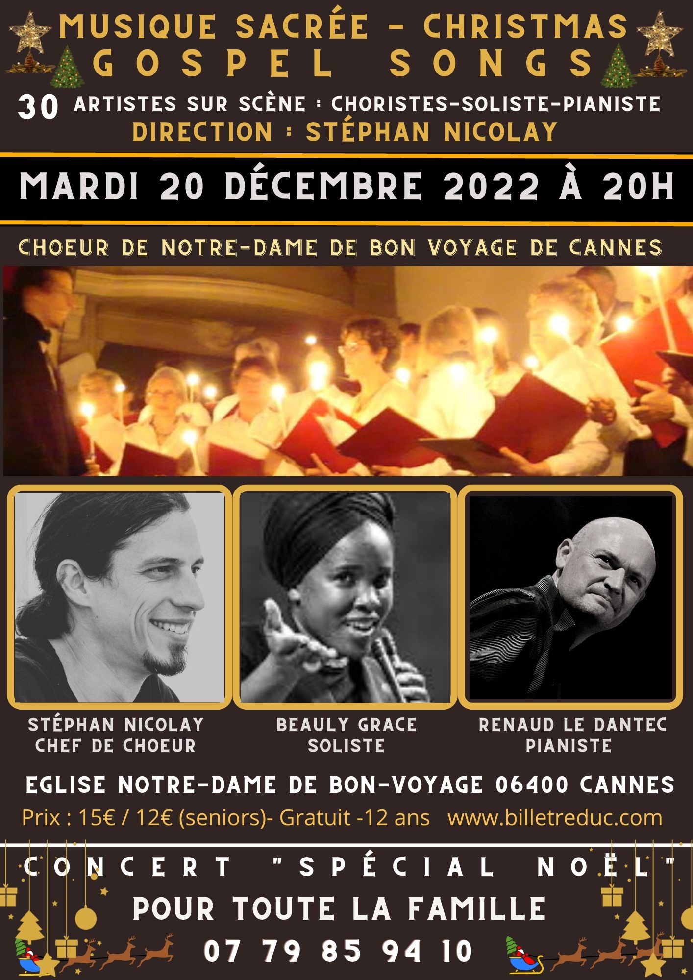 15: Gospel à Menton - avec Sister Grace ⋆ Choeur de Notre-Dame de Bon ...